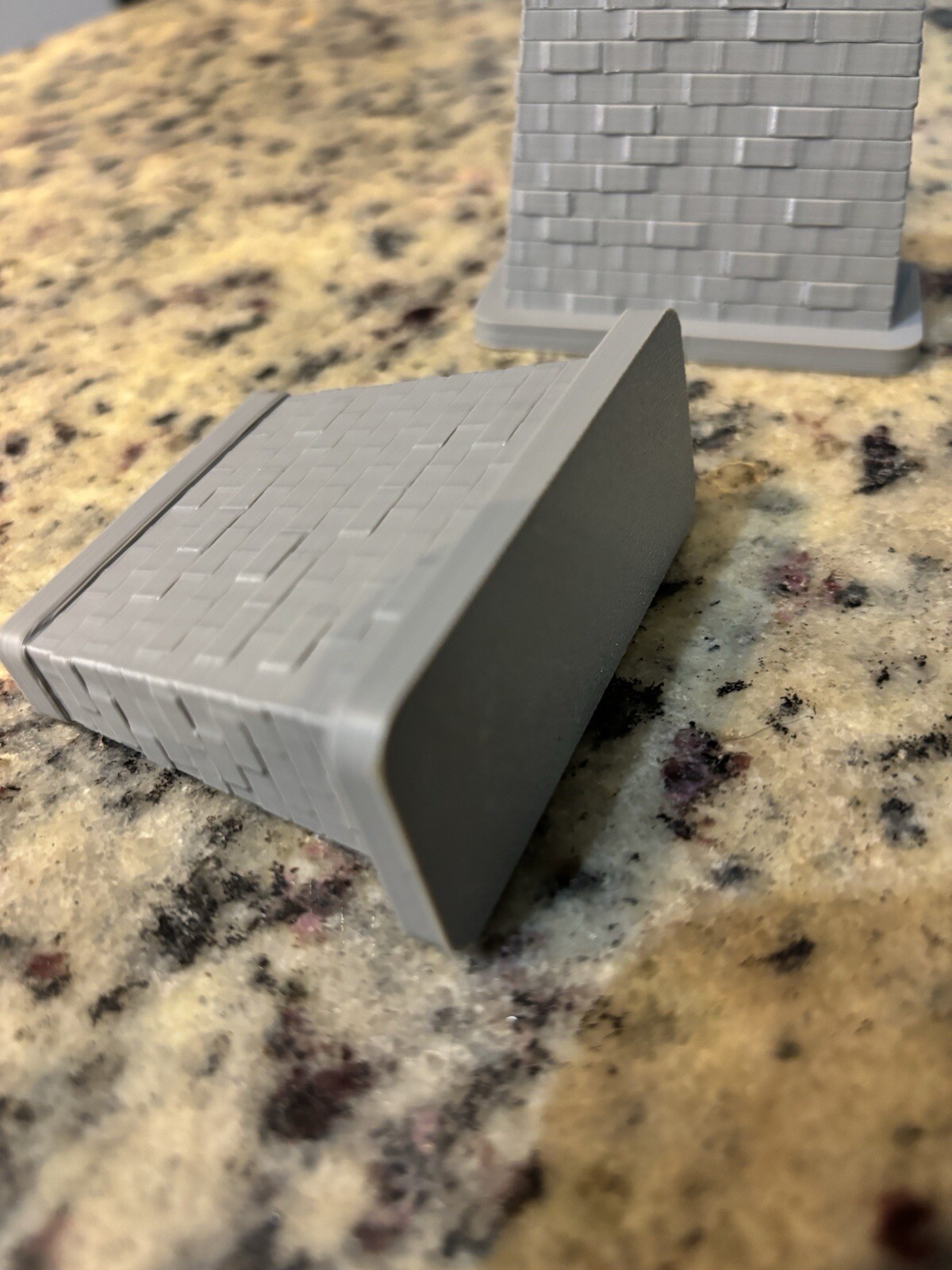 O Scale Single Track Piers. 4.5” Tall, 4”Wide “top” 5.25” Wide SET OF ...