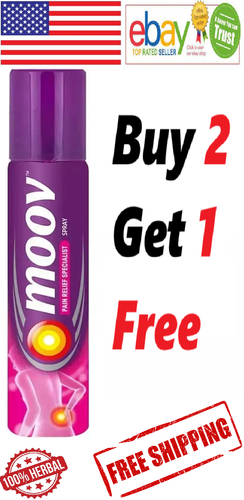 Moov Fast Pain Relief Spray Muscle Pain & Joint Pain 50gm (FREE SHIP ...