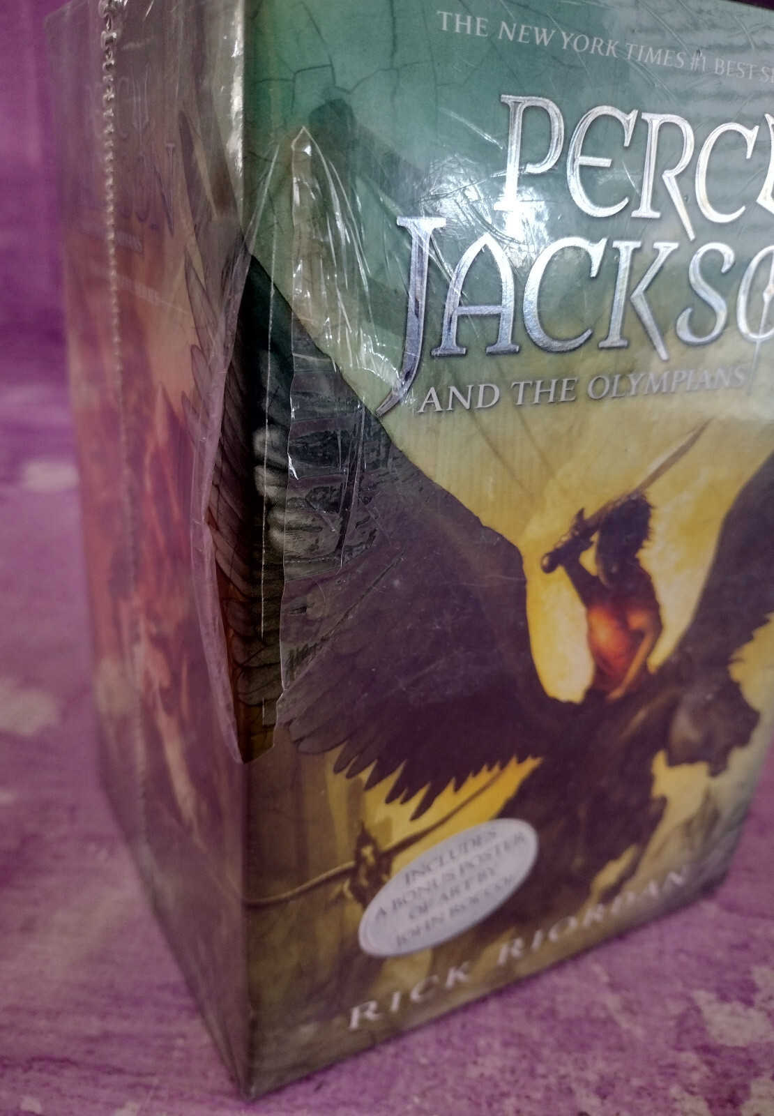 Percy Jackson and the Olympians Complete Series Rick Riordan Boxed Set ...