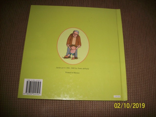 Now One Foot, Now the Other by Tomie dePaola (2005, Hardcover, Reprint ...