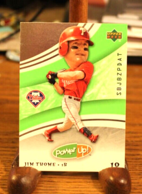 2004 Upper Deck Power Up Jim Thome Card #88 Philadelphia Phillies | eBay