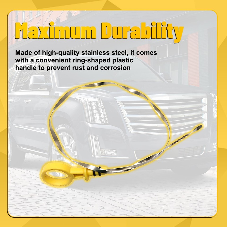 NEW Engine Oil Dipstick 12643278 Fit Silverado Sierra Yukon 5.3L 6.2L ...