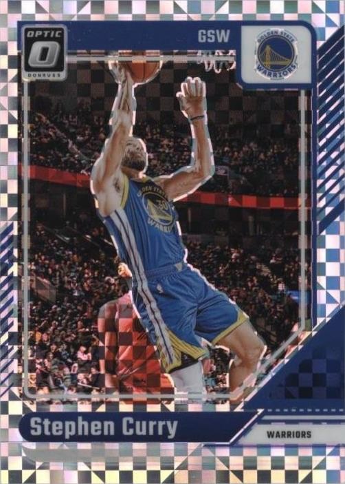 2024-25 Panini Donruss Optic - Stephen Curry #155 Checkerboard Prizm ...