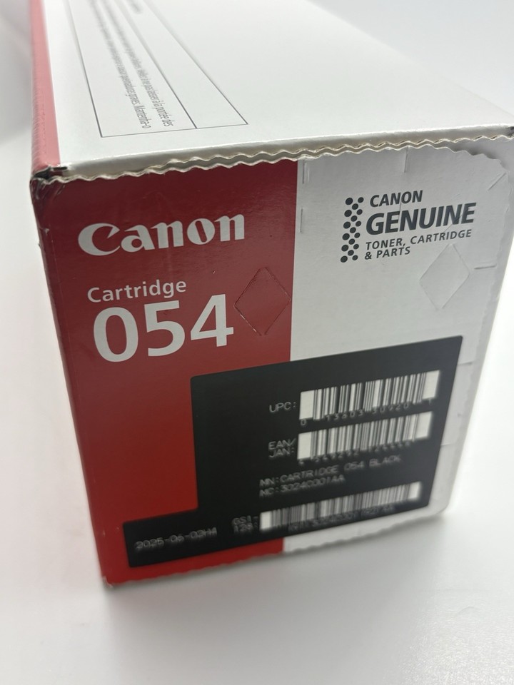 Genuine Canon 054 Toner Ink Cartridge - Black | eBay
