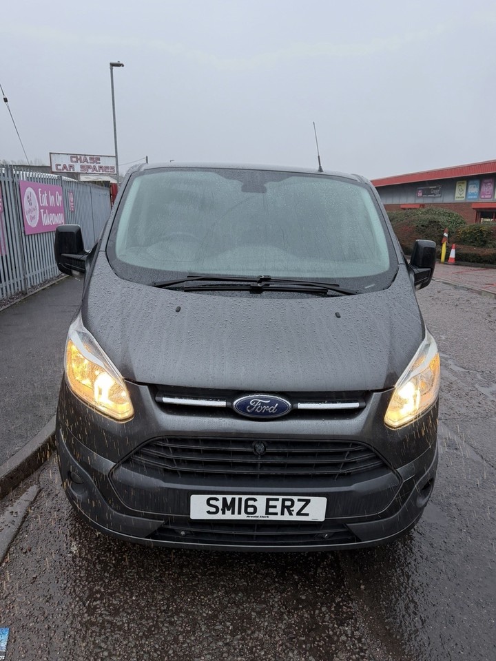 2016 FORD TRANSIT CUSTOM SWB 2.2 LIMITED MANUAL GREY VAN | eBay UK
