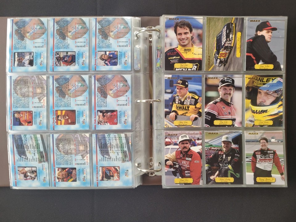 1995 Maxx Race Cards Premier Series Complete (300) Racing Card Set | eBay