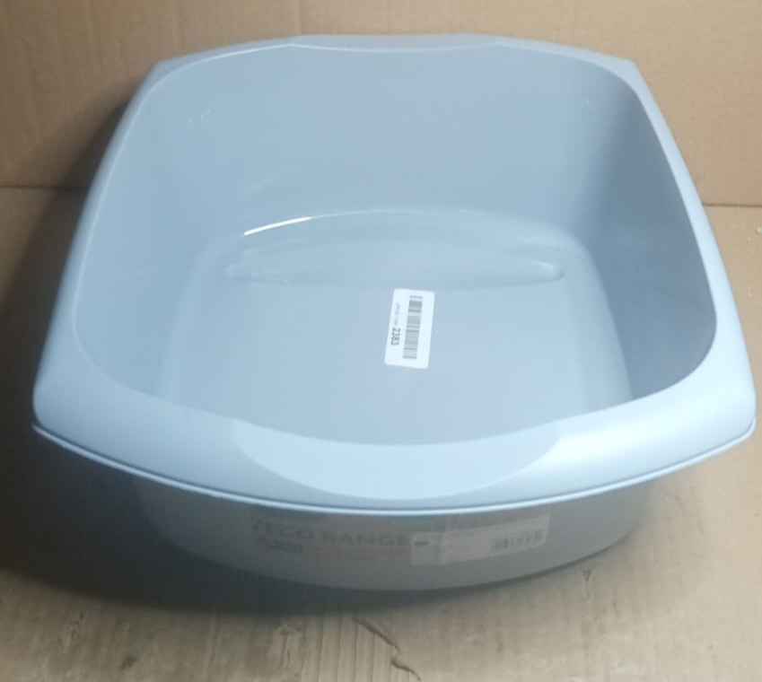 Eco Made from 100% Recycled Plastic Large Rectangular Washing Up Bowl ...