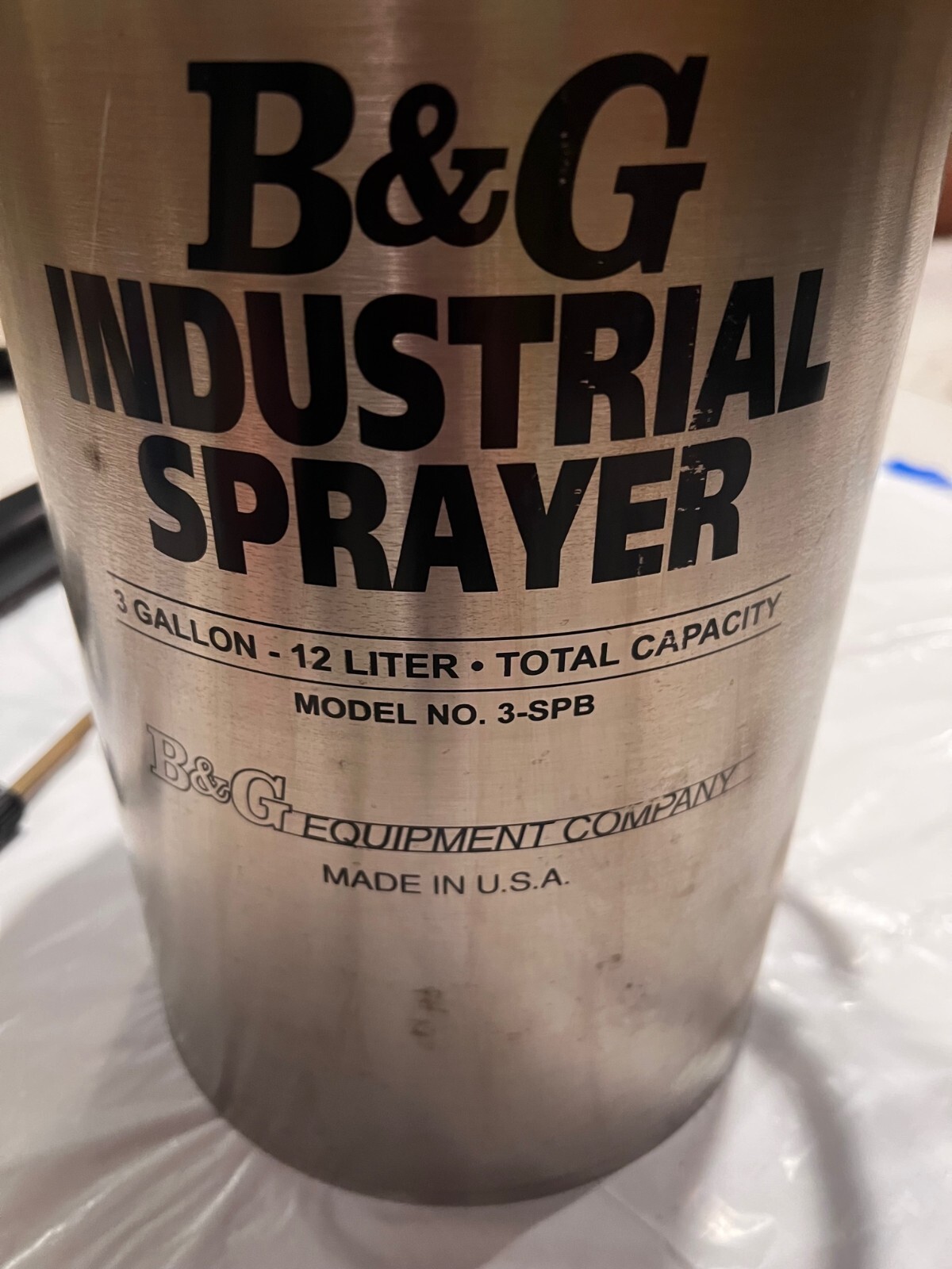 B&G Equipment Industrial Sprayer -3-SPB (3 gallon) USED | eBay