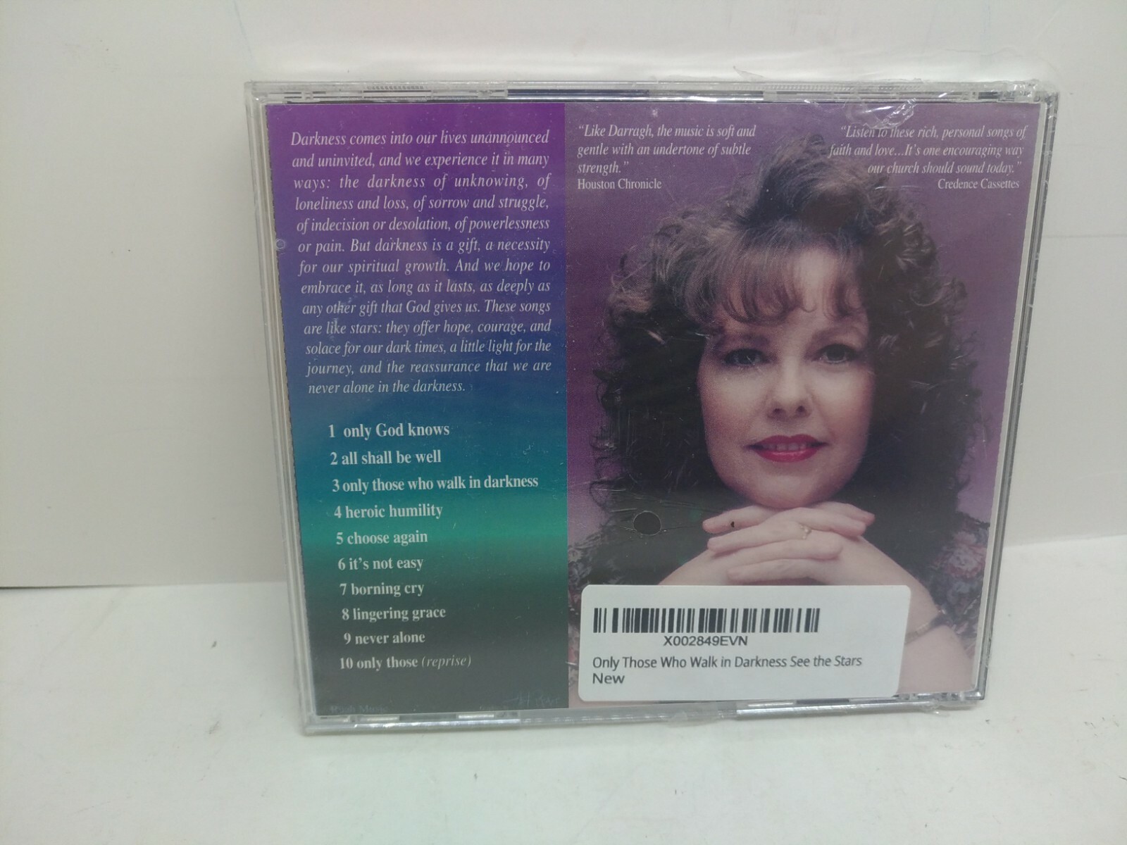 JACQUE DARRAGH - Only Those Who Walk In Darkness See Stars - CD NEW ...