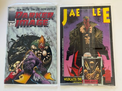 DARKER IMAGE #1 SAM KIETH JIM LEE ROB LIEFELD W/ DEATHBLOW TRADING CARD ...