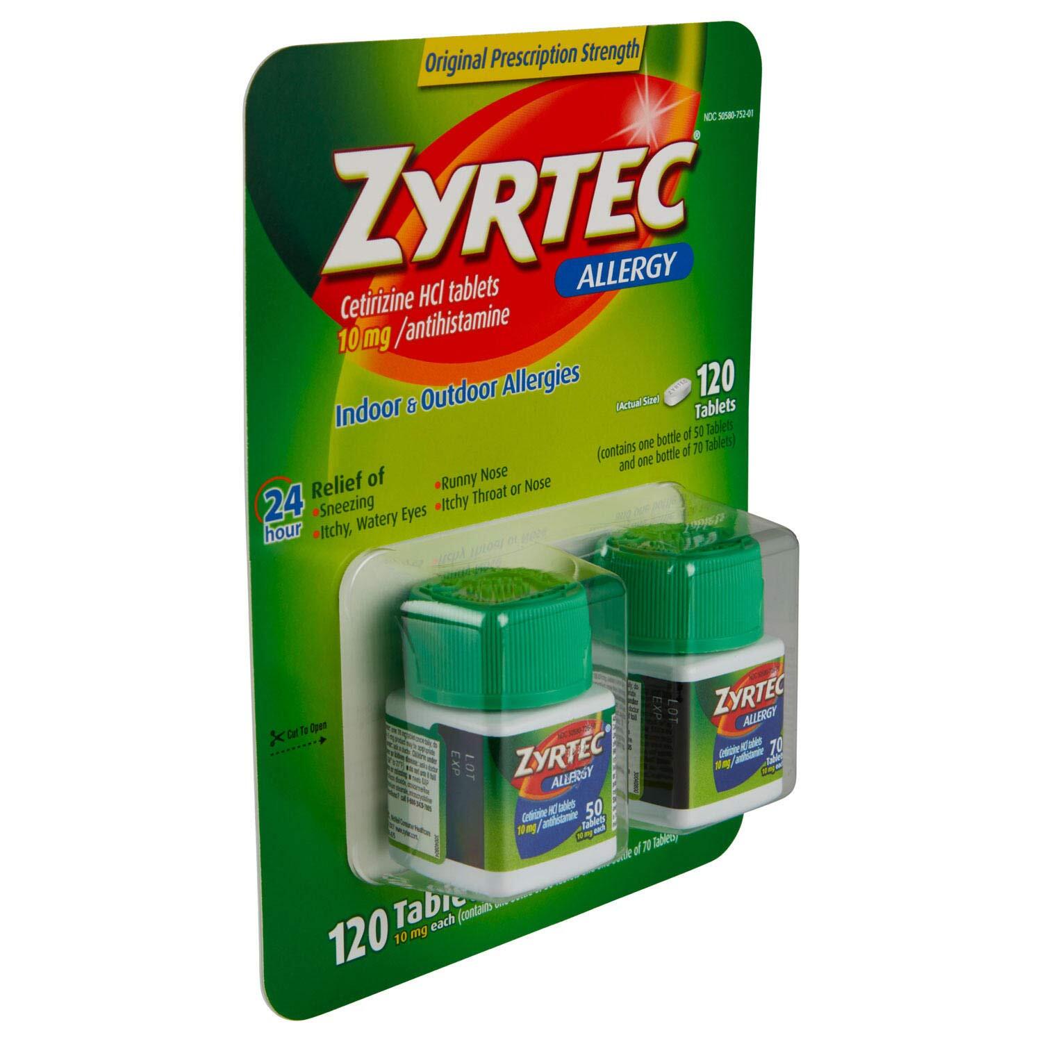 Zyrtec Tablets, 10 Mg (120 Count) 300450206121| eBay