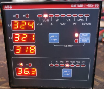 ABB DMTME-I-485-96 DIGITAL MULTIMETER 2CSG163030R4022 | eBay