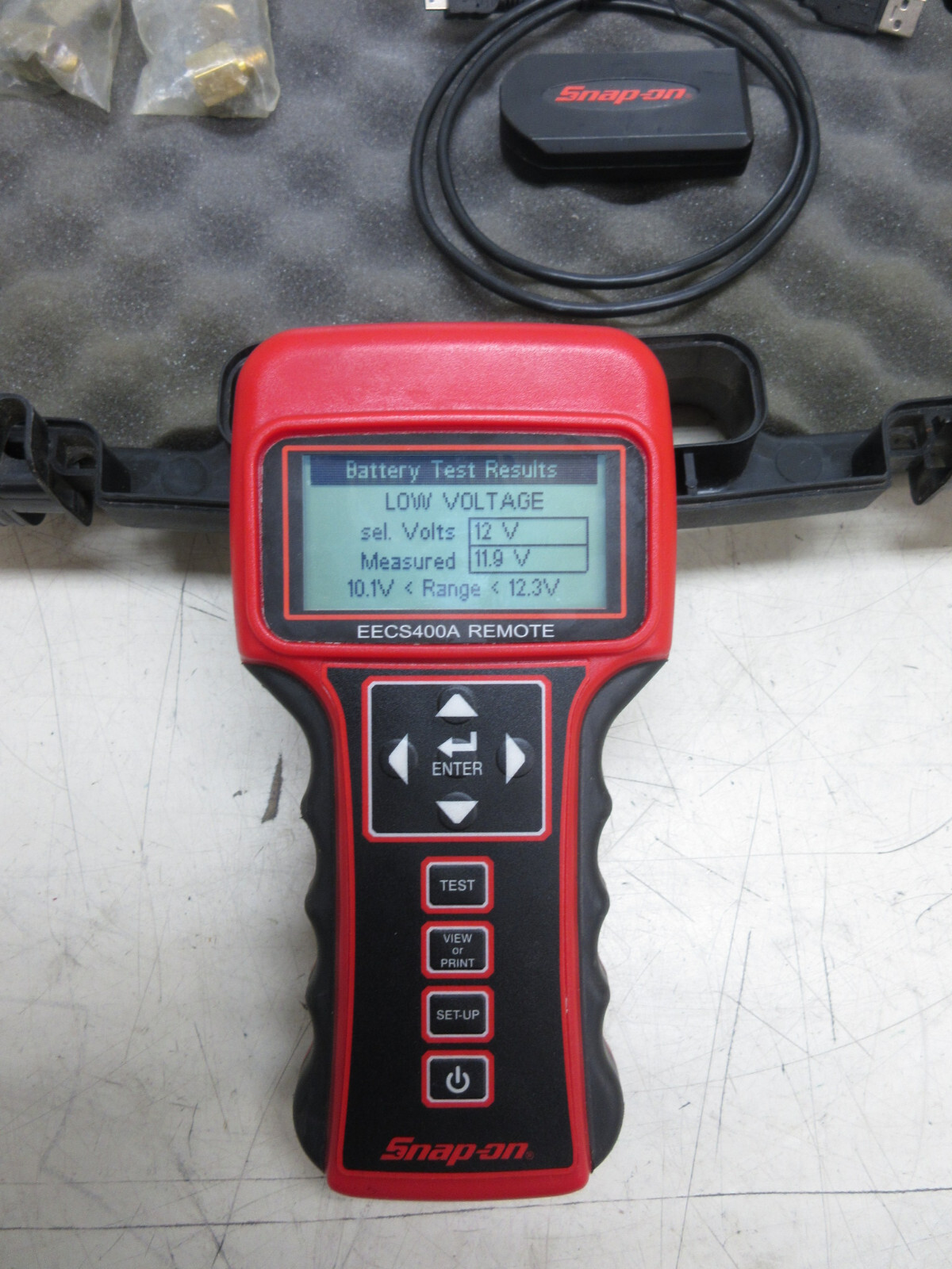 Snap On EECS400A Wireless Electrical Battery System Analyzer w/ Case Used | eBay