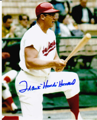 FRANK HOWARD SIGNED WASHINGTON SENATORS 8X10 PHOTO #4 RIP! | eBay