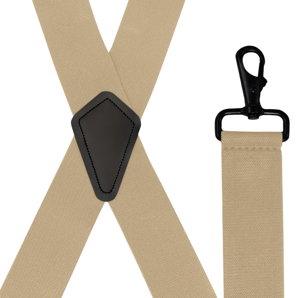 Men's Suspenders - Various Colors, X Style Belt Loop Trigger Snap, USA Made | eBay