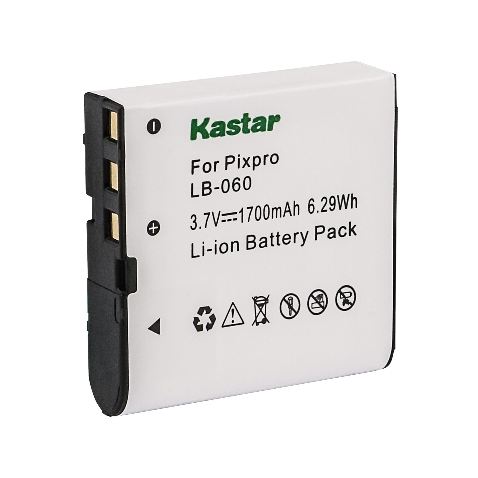 Kastar Battery for Original Kodak LB-060 LB060 GE GB-60 Kodak PixPro AZ ...
