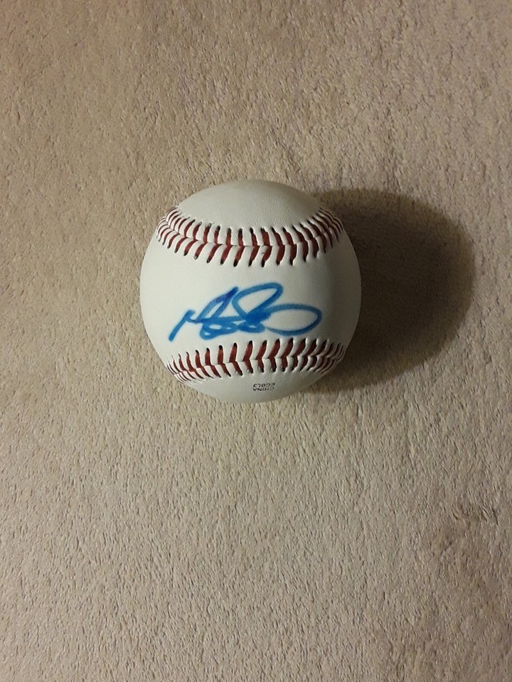 Matt Barnes MLB Autographed Signed Baseball Nationals / Marlins / Red ...