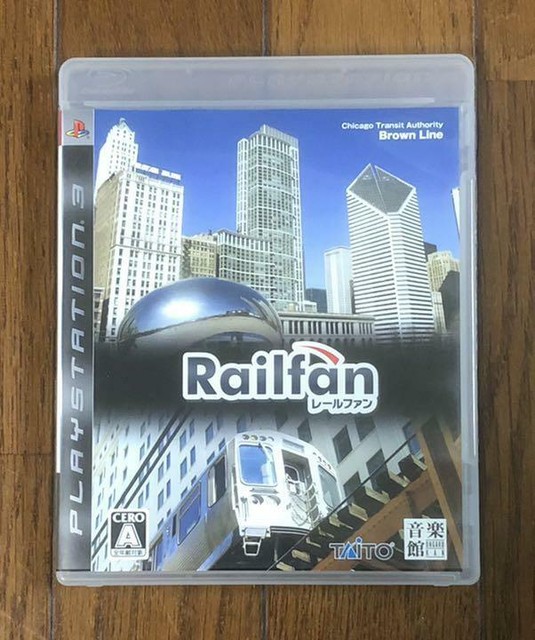 Ps3 Railfan Japan IMPORT Sony Japanese Train Game Tokyo Chicago ...