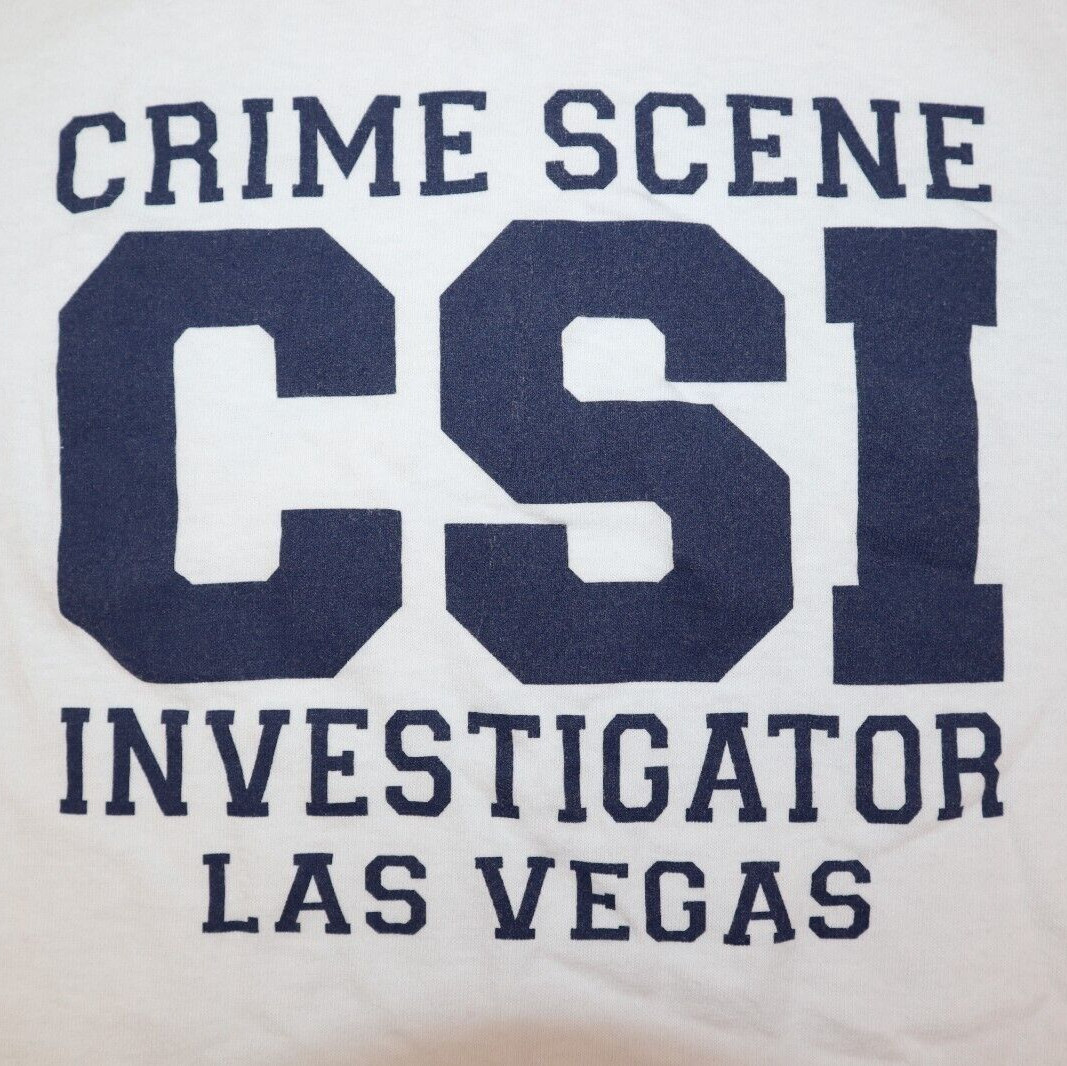 Delta Pro Weight CSI TV Show Ringer Style White T Shi… - Gem