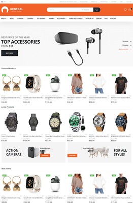 Amazon, eBay Affiliate Aliexpress Dropship Website For Sale + Free ...