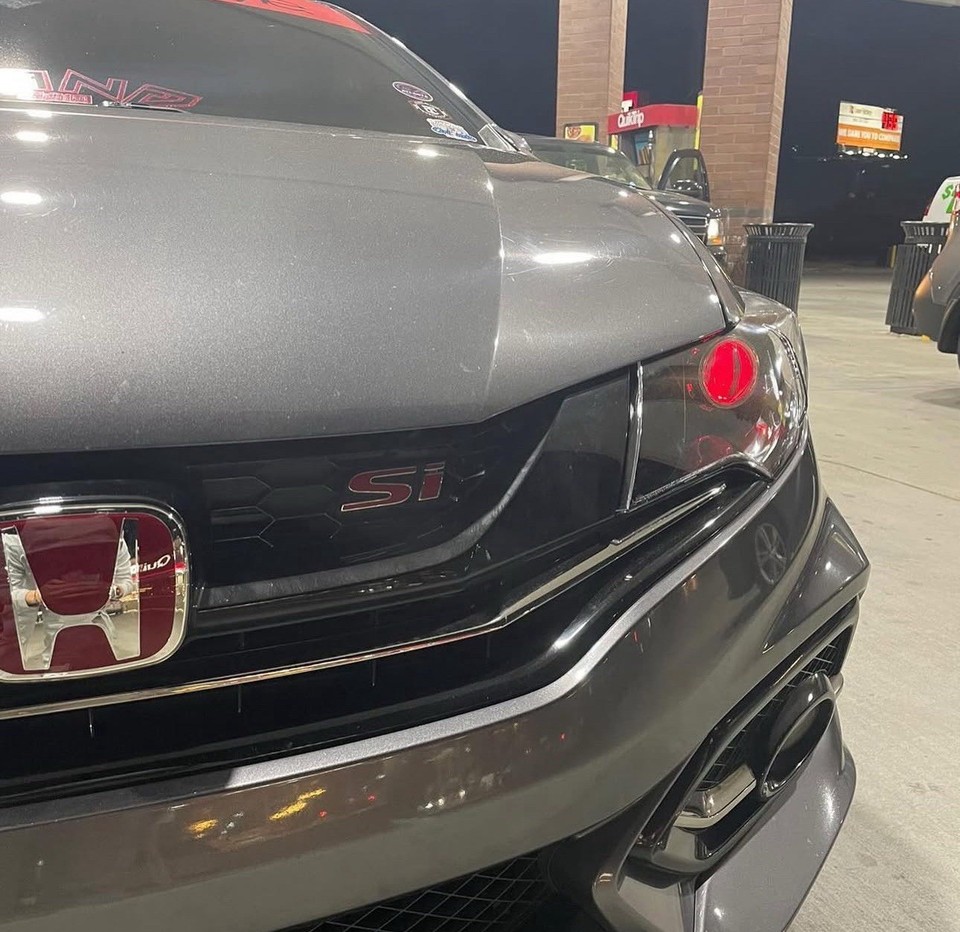 2014-2015 Honda Civic 2 Door Coupe Custom Retrofit Headlights Si Fg Fg4 ...