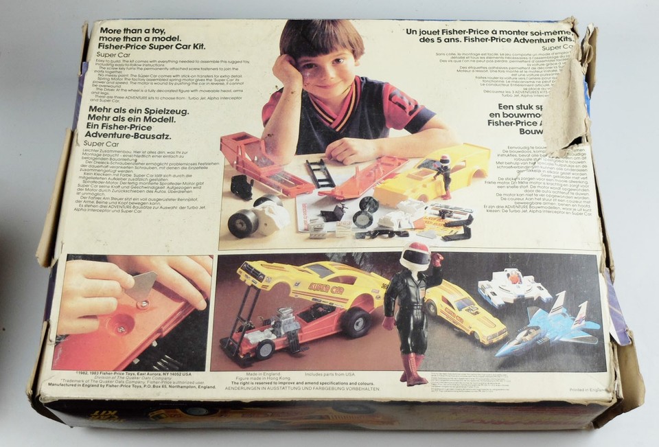 Fisher-Price Adventure Super Car Kit in box. | eBay UK