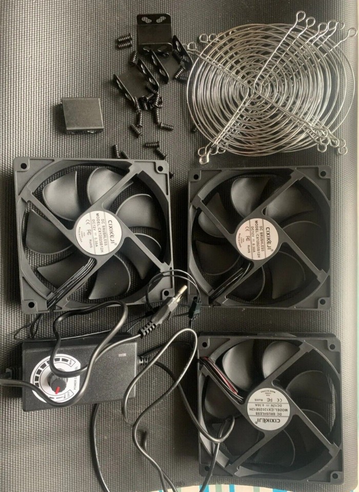 CB RADIO Linear Amplifier Burner Super Cooling Fans With Speed ...