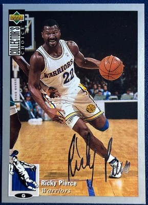 1994-95 UPPER DECK COLLECTORS' CHOICE #236 RICKY PIERCE (GOLDEN STATE ...