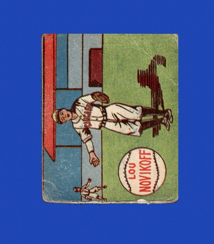 1943 M.P. & Co. Set-Break Lou Novikoff LOW GRADE (crease) *GMCARDS* | eBay