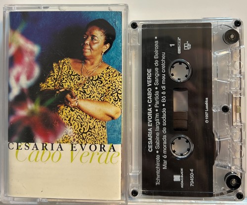 Cesaria Evora : Cabo Verde (Cassette Tape 1997 Nonesuch) *Rare* *Very ...