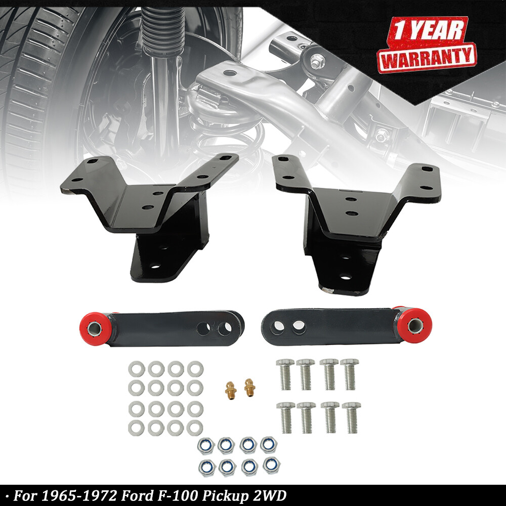 4" Rear Drop Lowering Hanger Shackle Kit For 1965-1972 Ford F100 2WD | eBay
