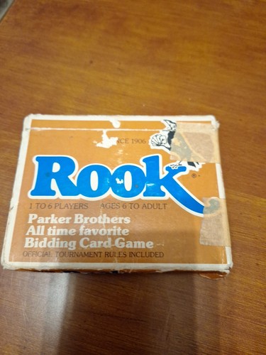 Rare Vintage 1978 Rook Card Game Parker Brothers Used W Instruction ...