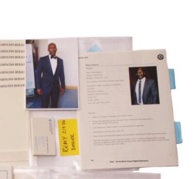 Remy Danton Dossier House of Cards Lot Set SS 2 Mahershala Ali ALL ...