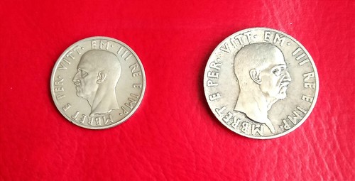 Albania Coins 1939 5 Lek & 10 Lek Silver Circulated | eBay