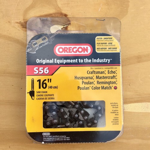 Oregon S56 16" Chain Saw Chain New for Craftsman Homelite Poulan Echo ...