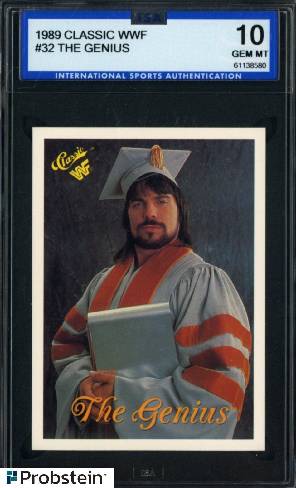 1989 Classic WWF Wrestling #32 The Genius RC ISA 10 GEM MINT | eBay