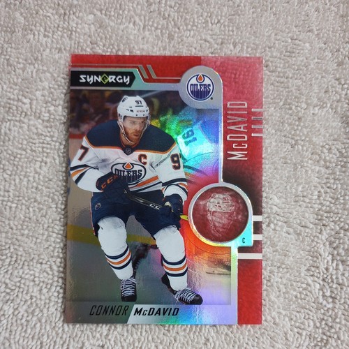 2022-23 UD Synergy Bounty Red Codes #50 Connor McDavid - Edmonton ...