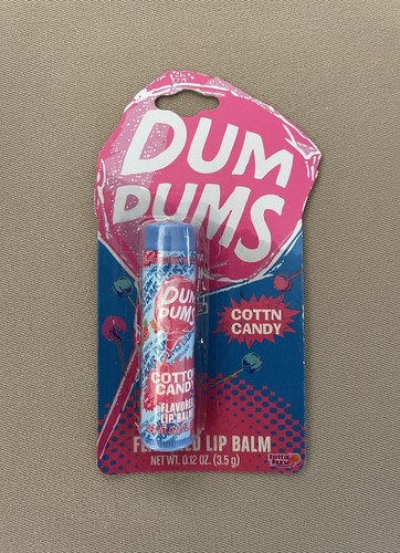 .12 Oz. Dum Dums “Cotton Candy” Flavored Lip Balm By Lotta Luv, New In ...
