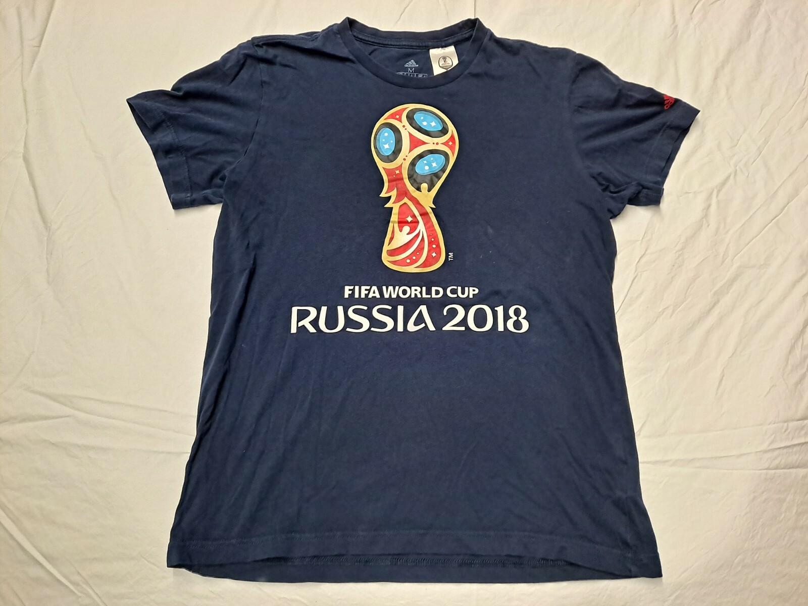 Adidas FIFA World Cup 2018 Russia Navy Blue T Shirt R… - Gem