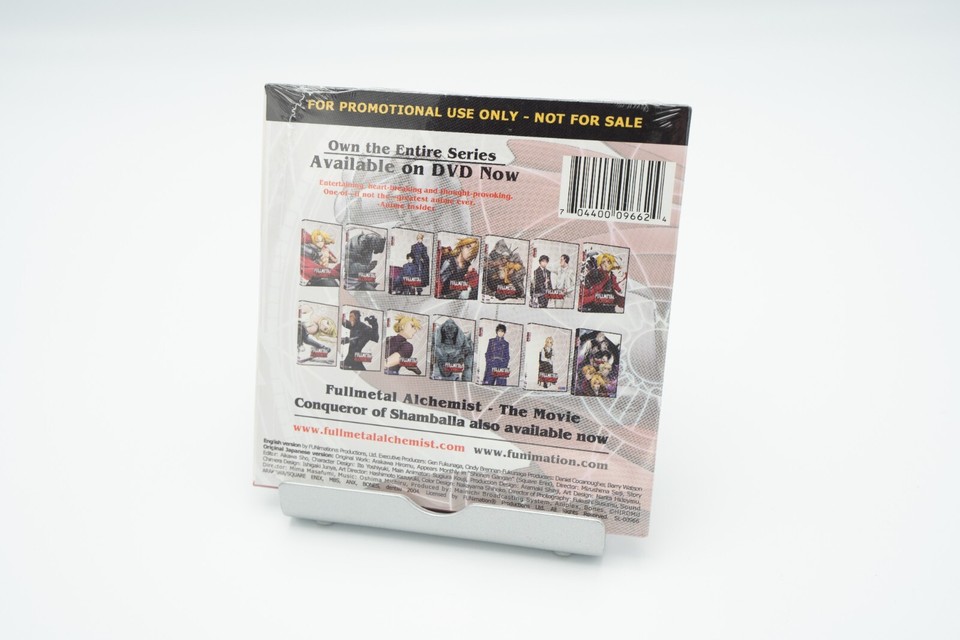 "Fullmetal Alchemist Vol. 1 the Curse" 4 Complete Episodes DVD Promo ...