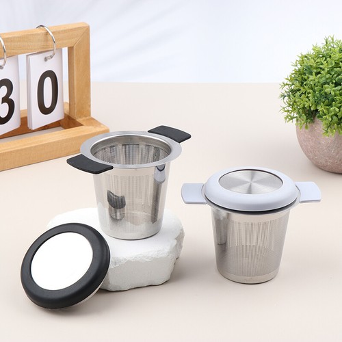 Stainless Steel Reusable Tea Infuser Basket Fine Mesh Tea Strainer With ...