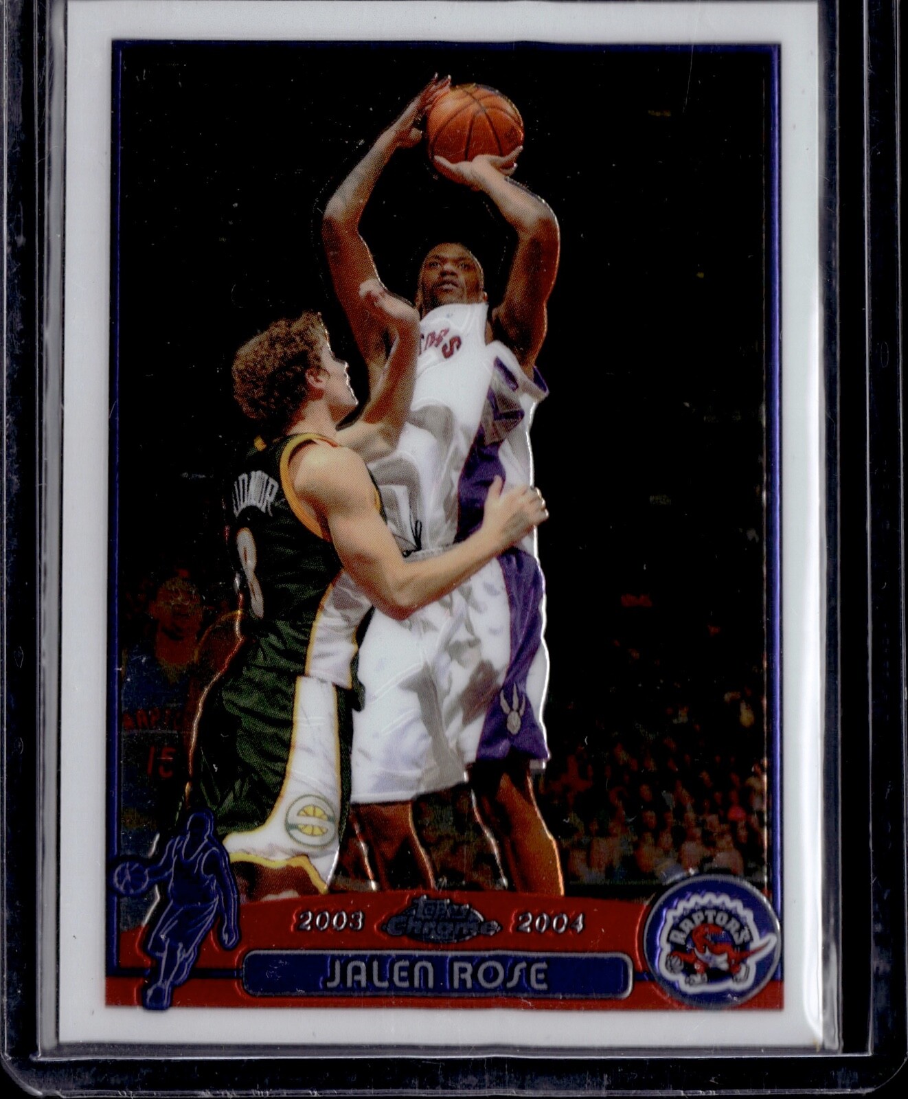 2003-04 Topps Chrome Jalen Rose #54 Toronto Raptors NBA CARD | eBay