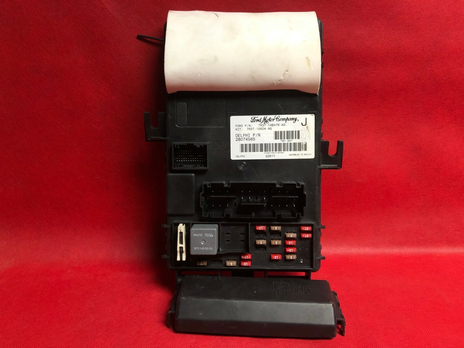 2007 Ford Mustang Fuse Box Power Body Module Interior BCM Fusebox 07 ...