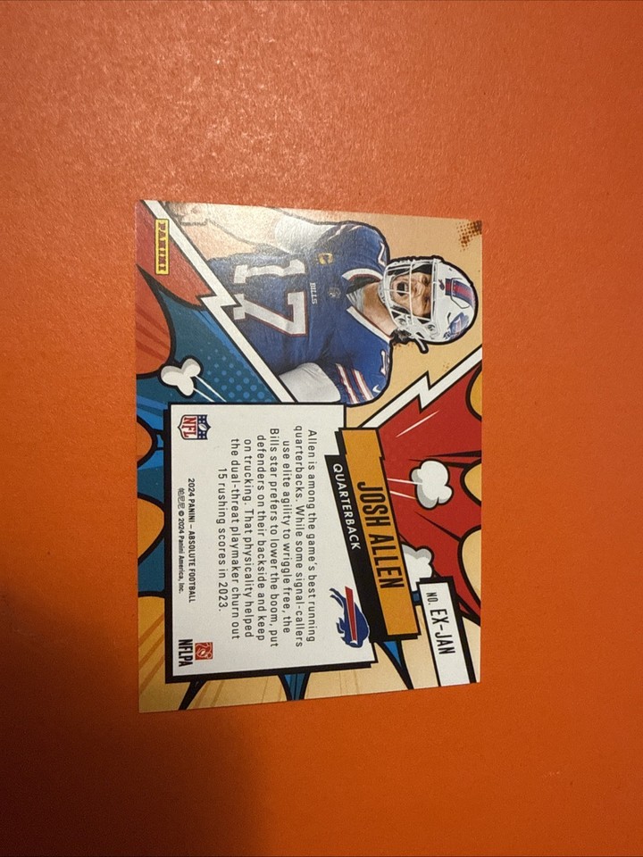 2024 Panini Absolute - Explosive Josh Allen #EX-JAN | eBay