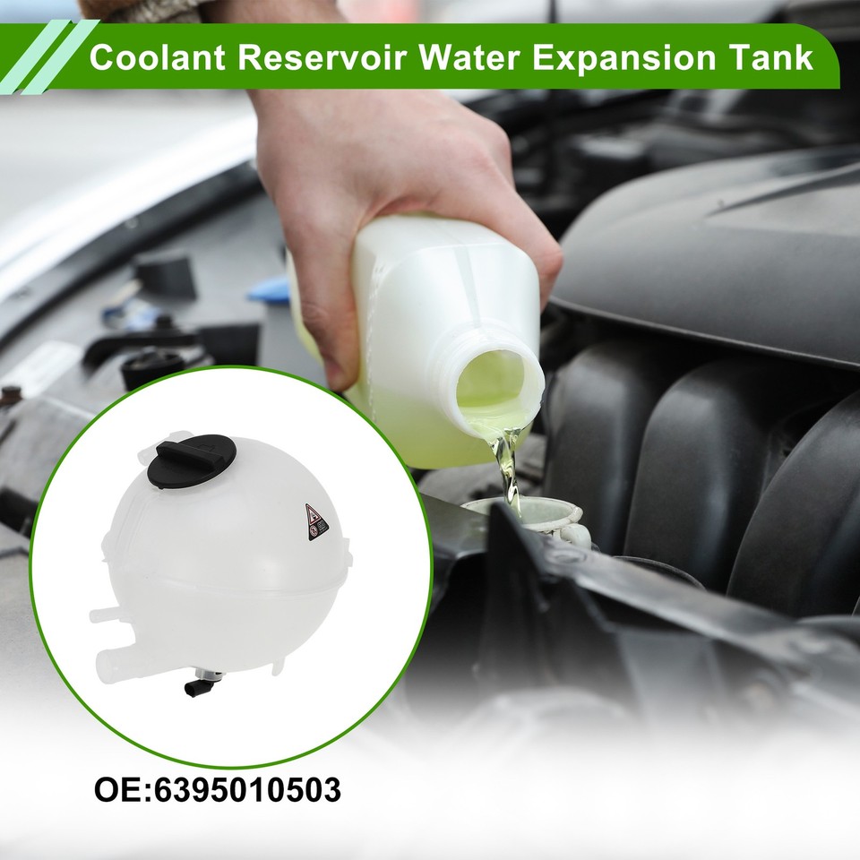 Coolant Expansion Overflow Tank With Cap No.6395010503 for Mercedes ...