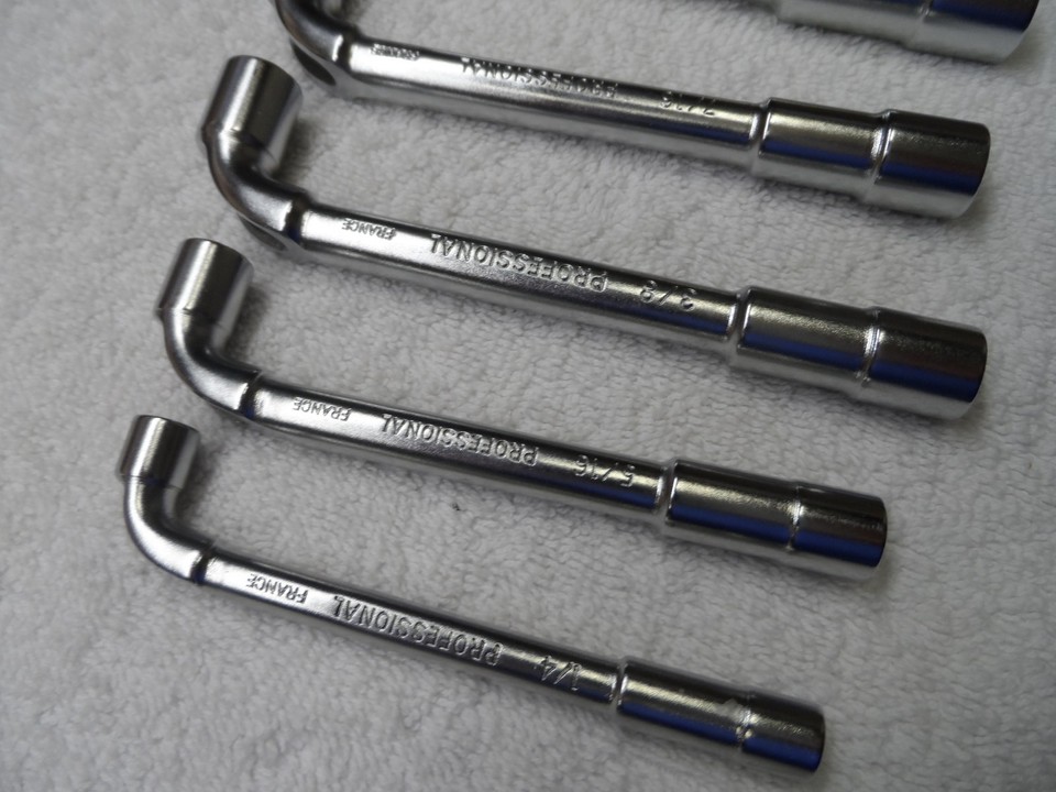 Craftsman Professional Angled Socket Wrench Set, 6pt / 12pt, NOS France ...