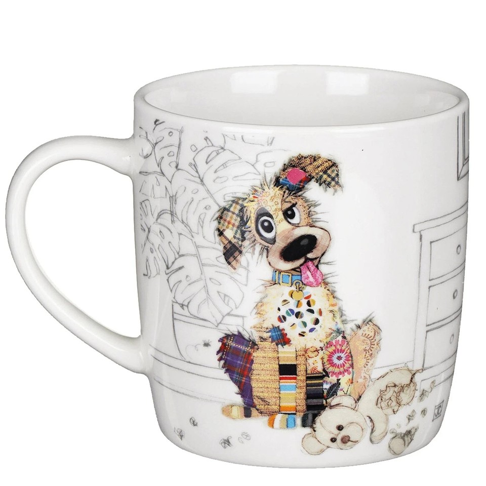 Murphy Mutt Mug Bug Art Lesser & Pavey Gift X-Mas Present Secret Santa ...