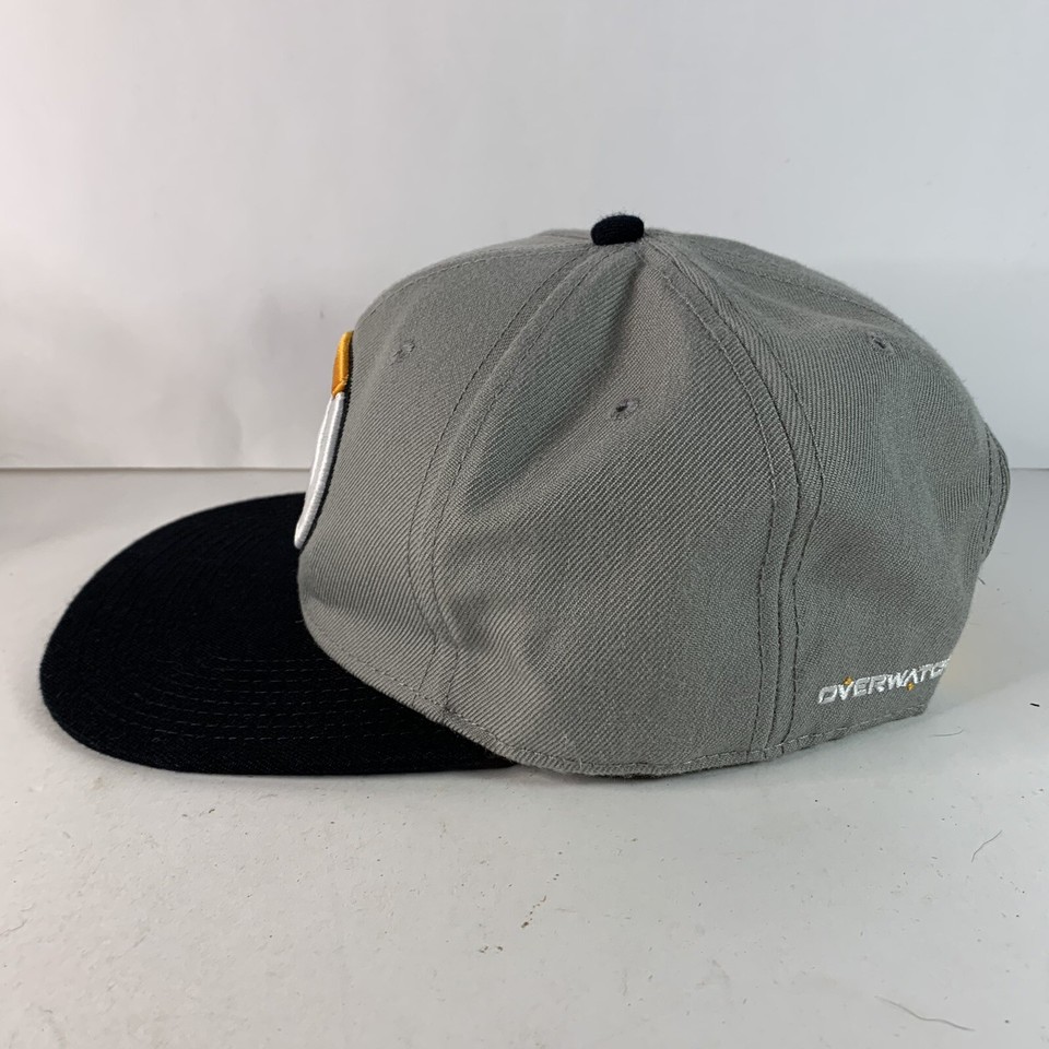 Blizzard Overwatch Video Game Adjustable Snapback Hat Cap Gray ...