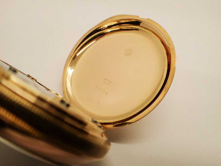 JULIUS ASSMANN GLASHÜTTE LEPINE GOLD TASCHENUHR 1A QUALITÄT 52mm 103g ...