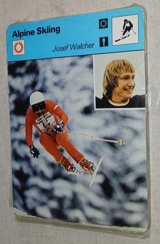 1979 Sportscasters Pack (Josef Walcher on top) Gerry Cheevers, Jim ...